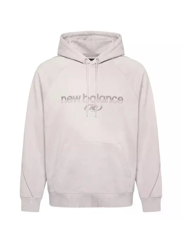 NEW BALANCE Trackside Fleece Hoodie - Neutrals