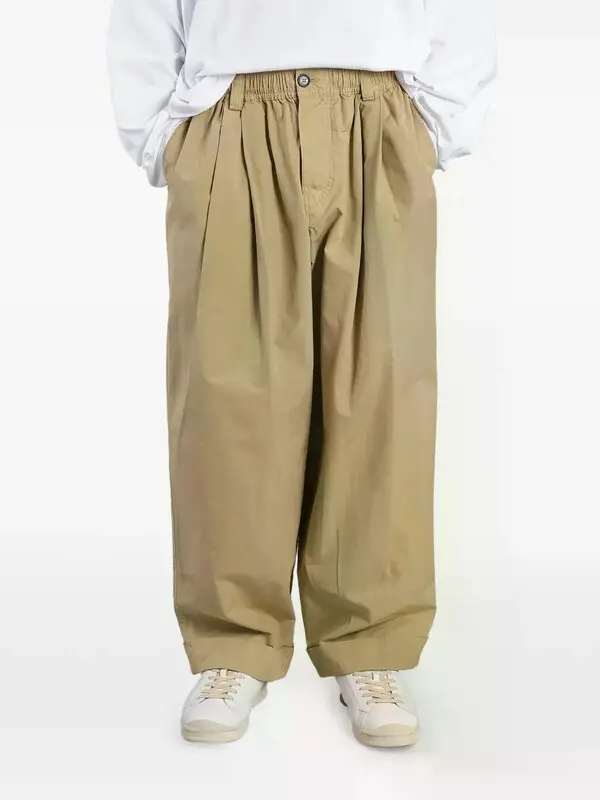 Marni Pleated Wide-leg Trousers