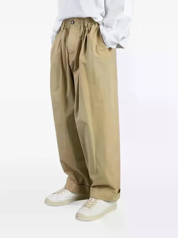 Marni Pleated Wide-leg Trousers