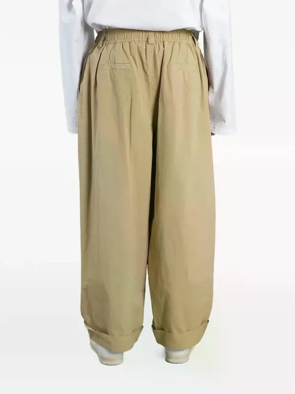 Marni Pleated Wide-leg Trousers
