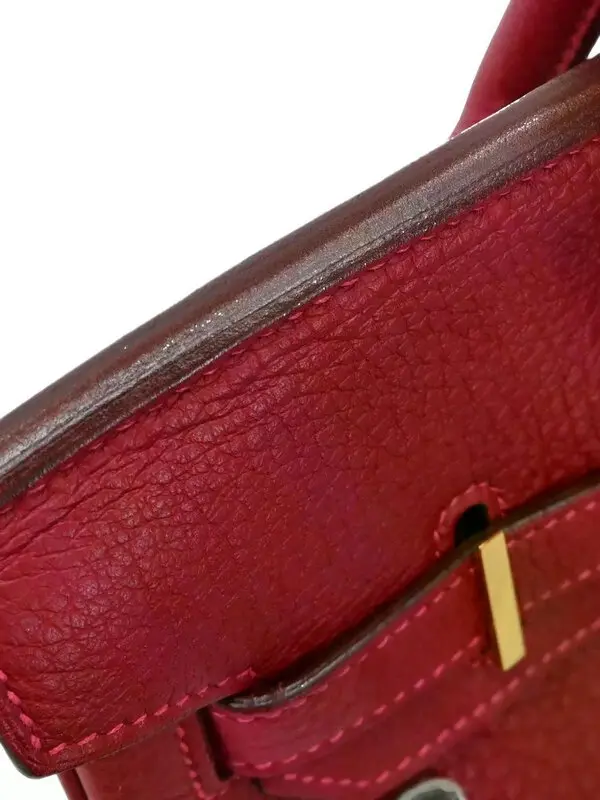 Hermès 2005 Birkin 30 Tote Bag - Red