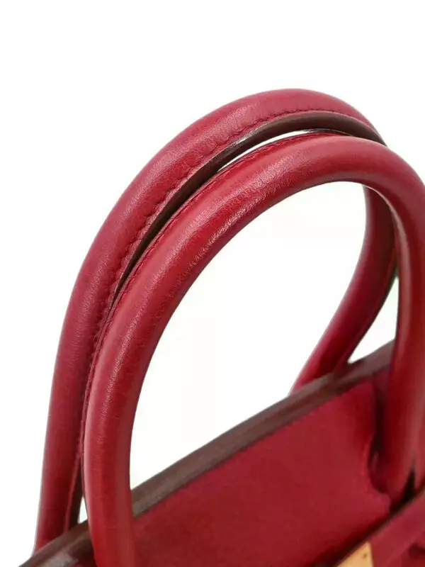Hermès 2005 Birkin 30 Tote Bag - Red