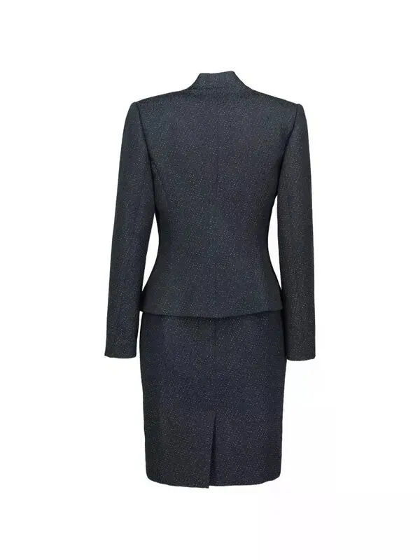 MARCO GABRIELLI ATELIER Asymmetric Peplum Midi Dress