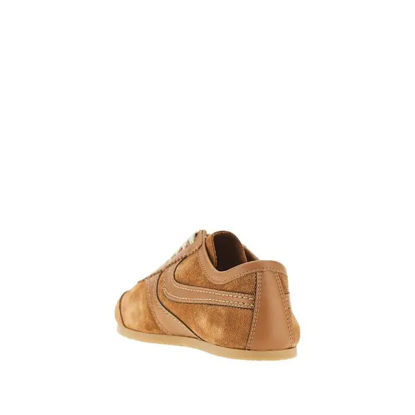 Dries Van Noten Suede Leather Sneakers - Brown