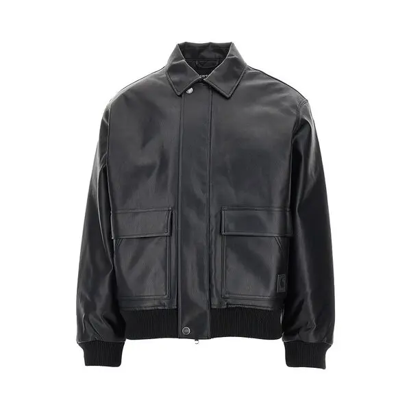 Carhartt Work In Progress Arizona' Faux Leather Jacket