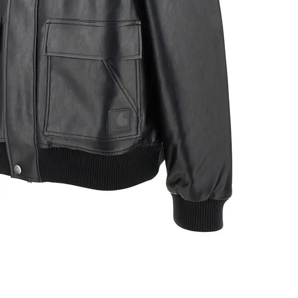 Carhartt Work In Progress Arizona' Faux Leather Jacket