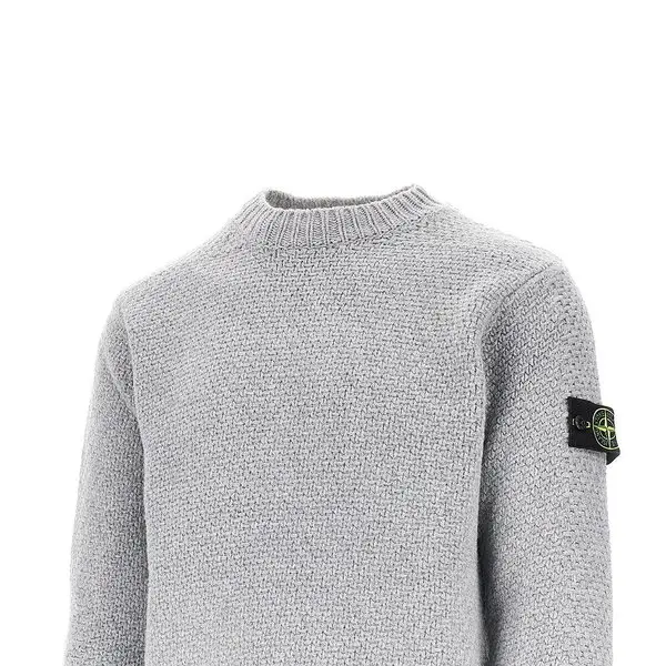 Stone Island Lambwool Crewneck Weater