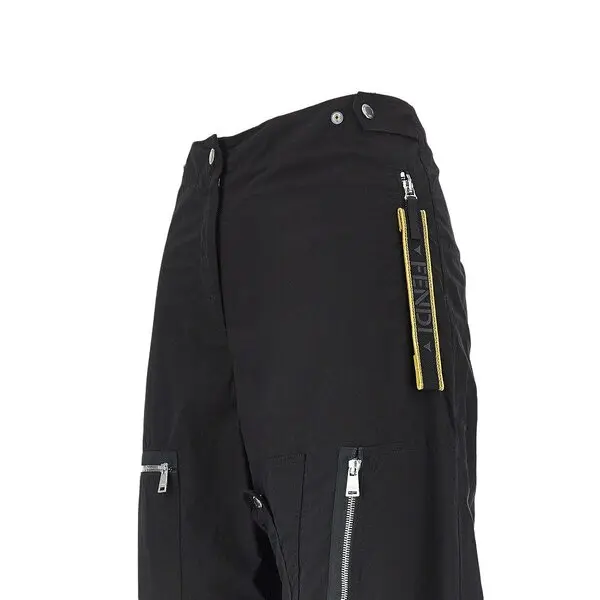 Fendi Parachute Canvas Barrel Leg Cargo Pants