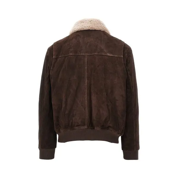 ARMA Bari' Suede Leather Bomber Jacket