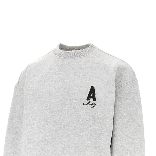 AUTRY Ued Effect Heritage Crewneck Weathirt