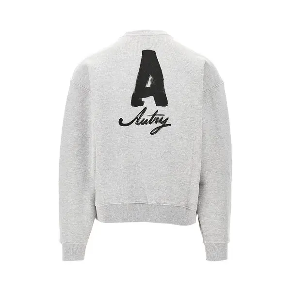 AUTRY Ued Effect Heritage Crewneck Weathirt