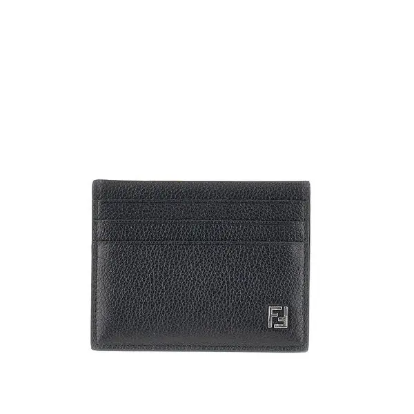 Fendi Leather Ff Cardholder