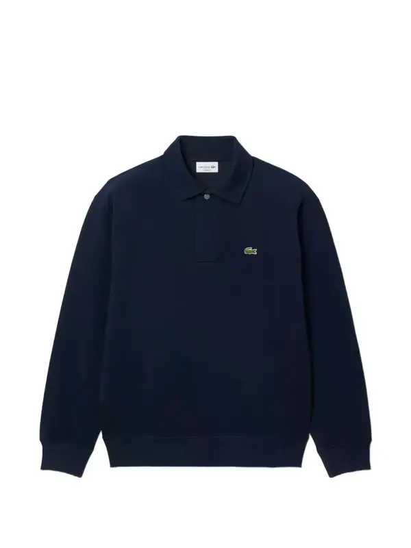 Lacoste Polo Collar Piqué Sweatshirt