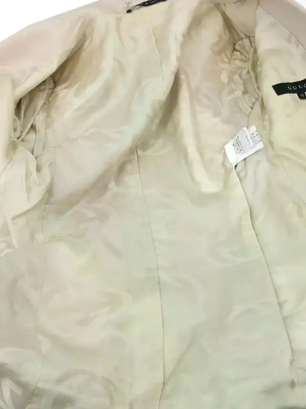 Gucci 2004 Peak-lapel Skirt Suit