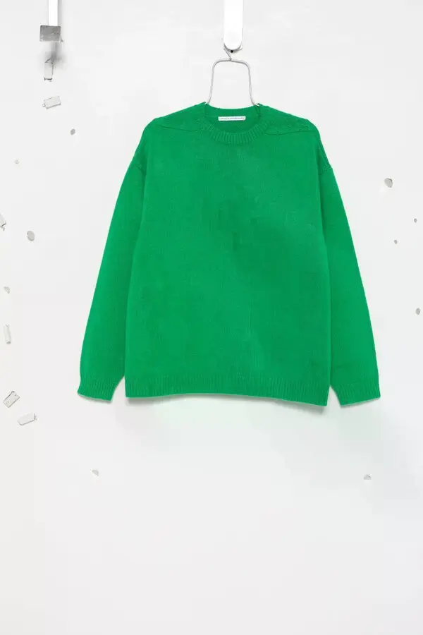 Studio Nicholson Ribbed-knit Crew-neck Sweater
