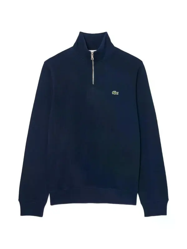 Lacoste Zip-up High-neck Sweatshirt