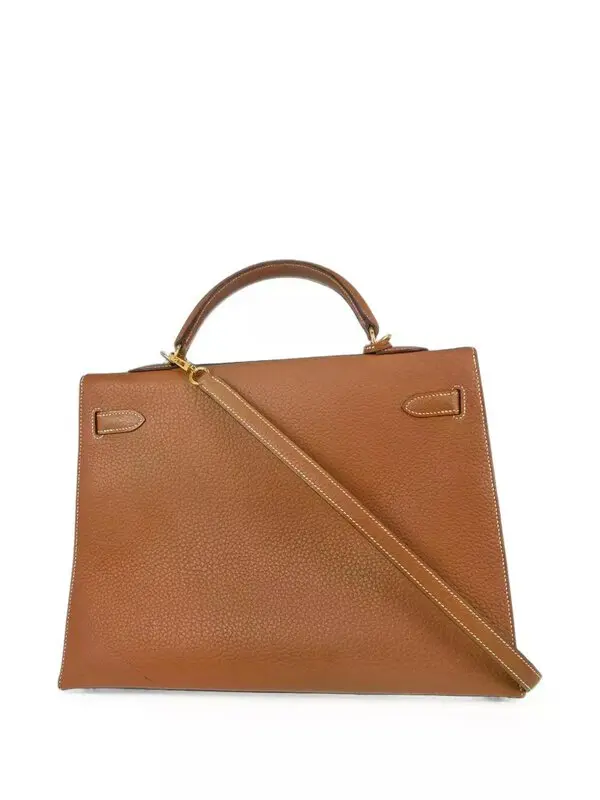 Hermès 2007 Kelly 35 Sellier Tote Bag - Brown
