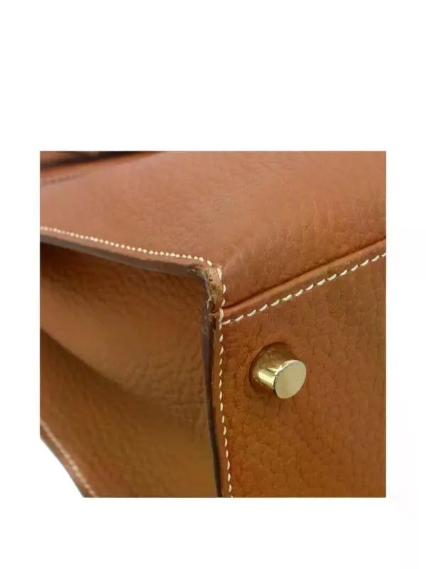 Hermès 2007 Kelly 35 Sellier Tote Bag - Brown