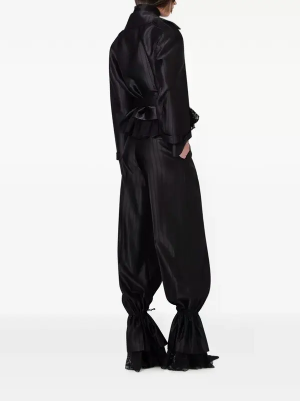 Giuseppe Di Morabito Pinstripe-pattern Fitted Jacket