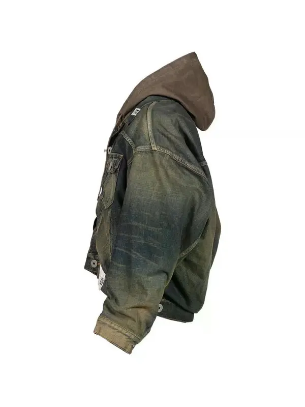 Mihara Yasuhiro Shifted Layer Denim Jacket