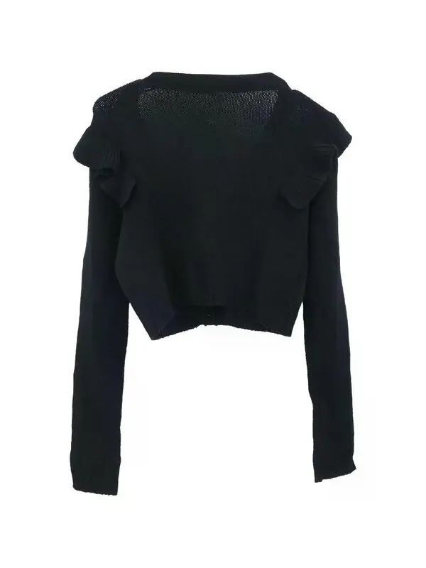 Miu Miu 2019 Ruffle-trim Cardigan