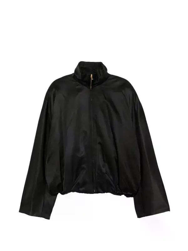Carven Satin-finish Zip-up Jacket