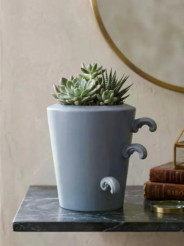 REBIRTH CERAMICS Cutted Conic Vase