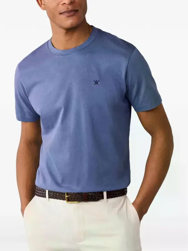 HACKETT  Logo-embroidered T-shirt