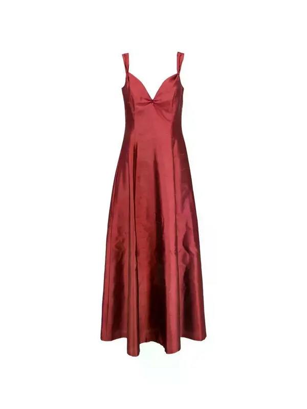 MARCO GABRIELLI ATELIER Beaded Flared Maxi Dress