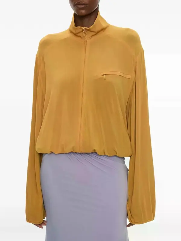 Christopher Esber Dannie Zip-up Jacket - Yellow