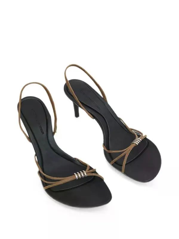 Christopher Esber Giro Strappy Sandals - Black