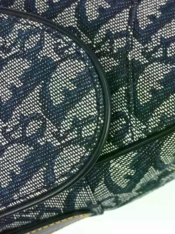 Dior Trotter Saddle Shoulder Bag - Blue