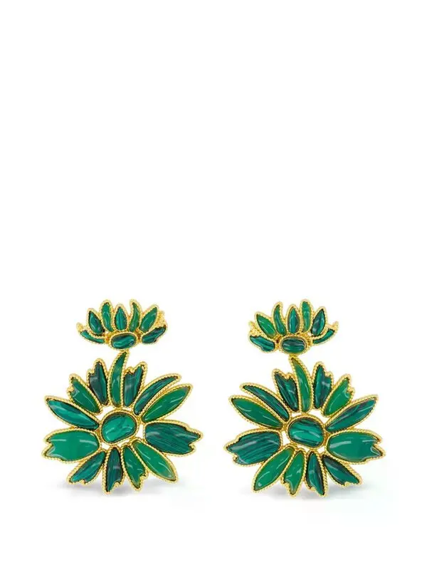 Zimmermann Botanica Dangle Earrings - Gold