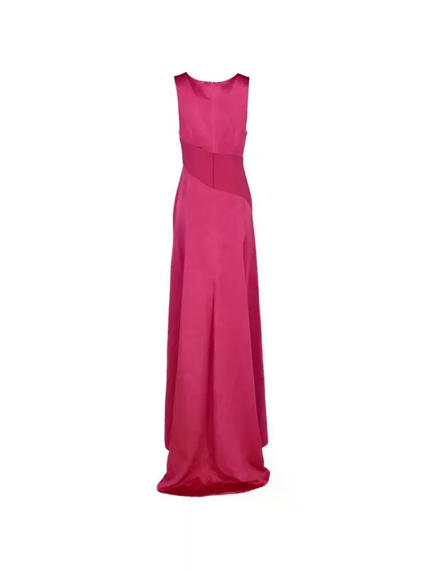 MARCO GABRIELLI ATELIER V-neck Sleeveless Maxi Dress