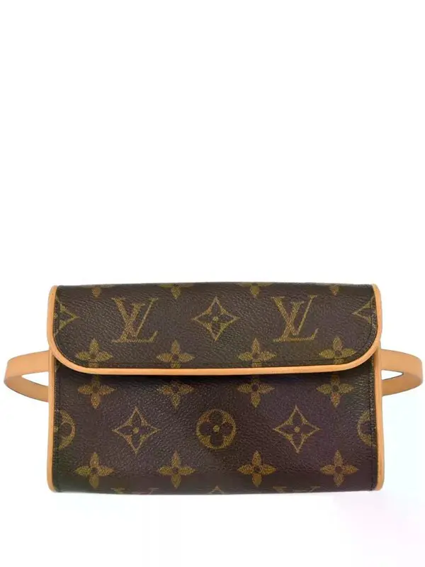 LOUIS VUITTON 2002 Monogram Pochette Florentine Belt Bag