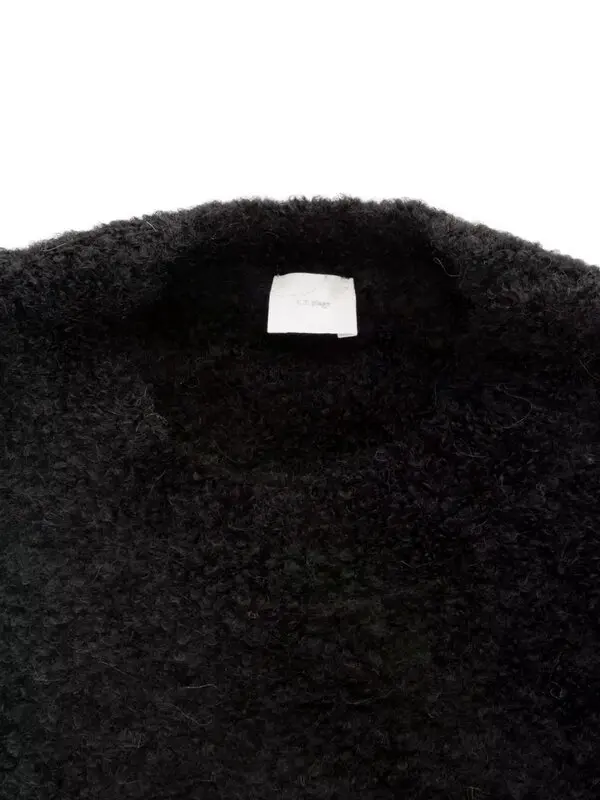CT PLAGE Bouclé Long-sleeve Sweater