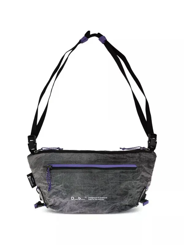 DB JOURNEY Weigh Lighter Zip-fastening Shoulder Bag - Grey
