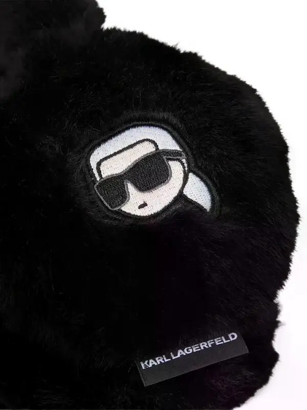 Karl Lagerfeld Ikon Faux-fur Ear Muffs