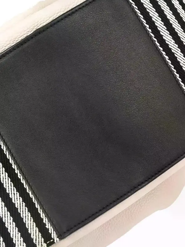 Loewe Hammock Striped Fringe Tote Bag