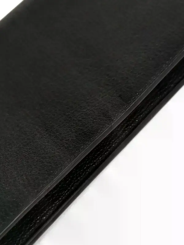 Balenciaga Metallic Edge Leather Chain Wallet
