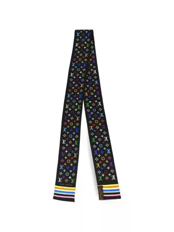LOUIS VUITTON Monogram Multicolor Bandeau Scarf