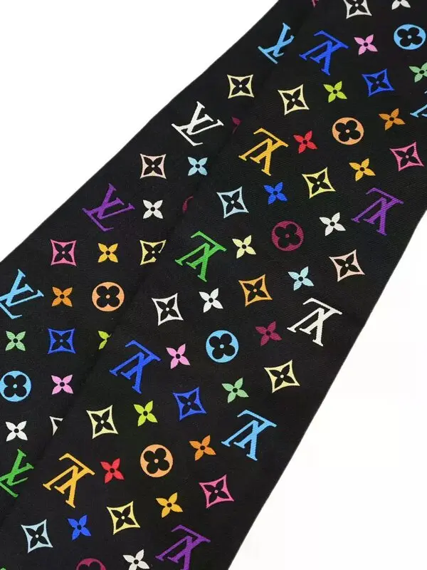 LOUIS VUITTON Monogram Multicolor Bandeau Scarf