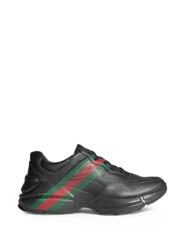 Gucci Rhyton Web-stripe Sneakers