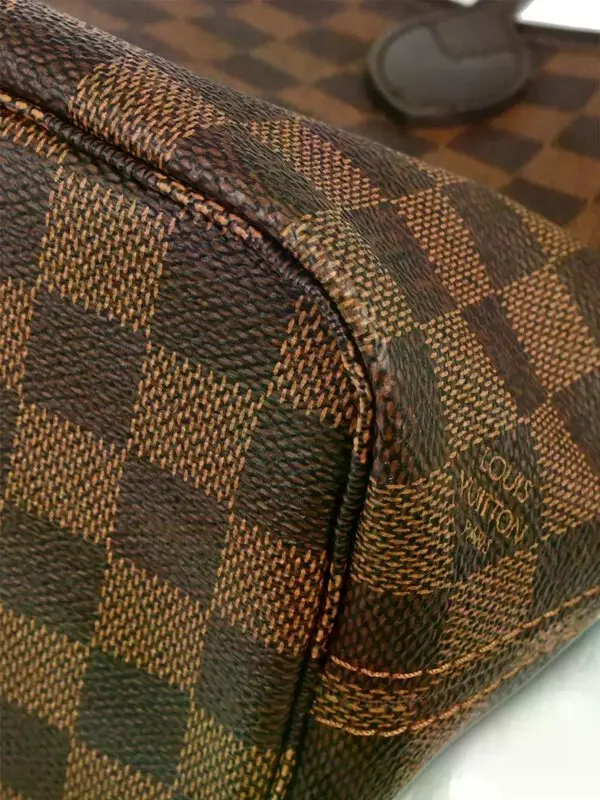 LOUIS VUITTON Pm Neverfull Damier Tote Bag - Brown