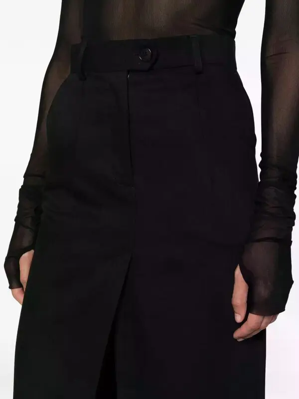 Isabel Benenato High-waisted Maxi Skirt