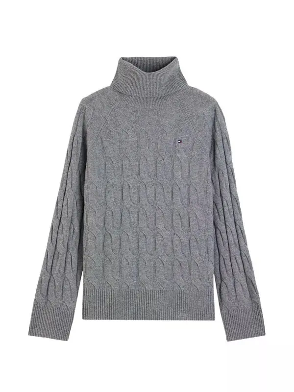 Tommy Hilfiger Cable-knit Roll-neck Sweater