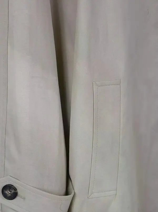 Mark Kenly Domino Tan Caro Back-slit Coat