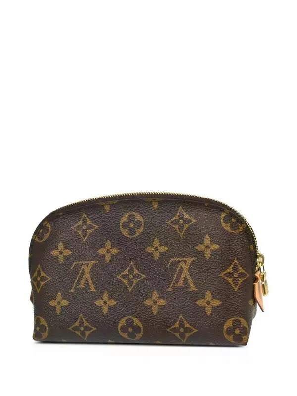 LOUIS VUITTON Pochette Monogram Canvas Make Up Bag