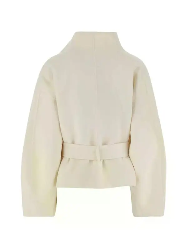 THE FRANKIE SHOP Onelle Belted Coat - White