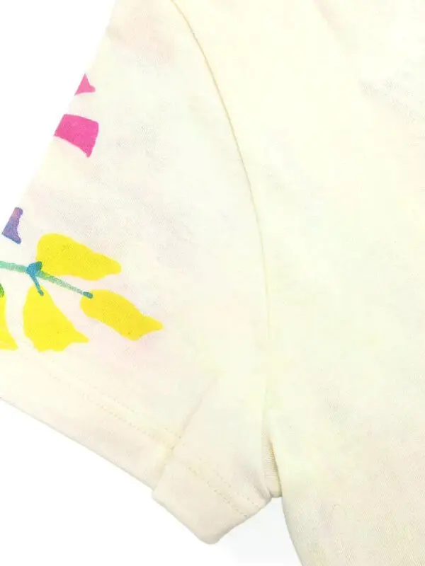 Dior Floral-print Sequin-embellished T-shirt